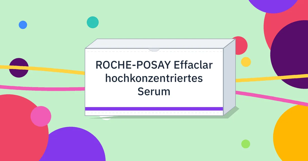 Symbolbild: Packung mit der Aufschrift ROCHE-POSAY Effaclar hochkonzentriertes Serum (PZN 17862177) – Verfügbarkeit und Bezug in Apotheken in Frankfurt am Main