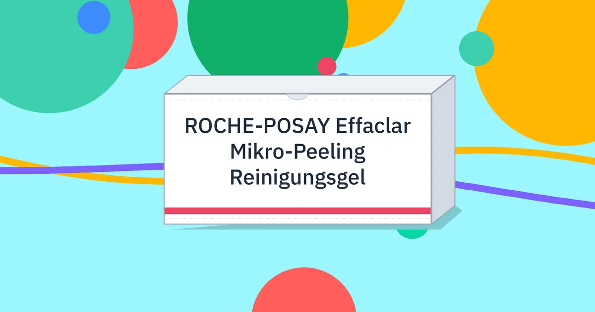 Symbolbild: Packung mit der Aufschrift ROCHE-POSAY Effaclar Mikro-Peeling Reinigungsgel (PZN 16364282) – Verfügbarkeit und Bezug in Apotheken in Frankfurt am Main
