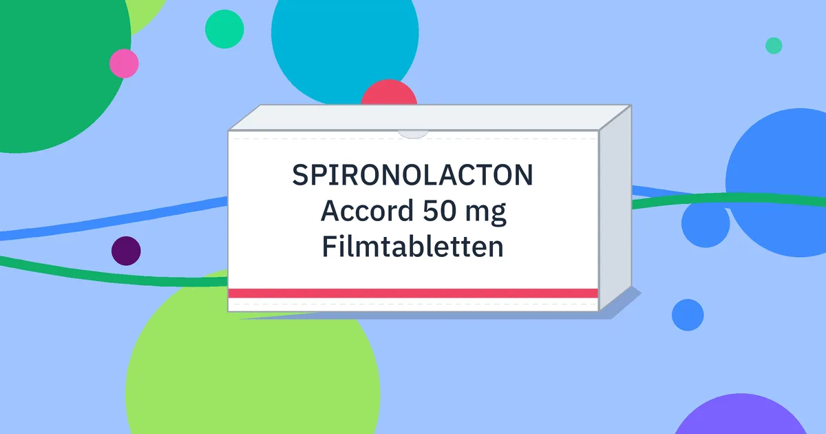 Symbolbild: Packung mit der Aufschrift SPIRONOLACTON Accord 50 mg Filmtabletten (PZN 11851971) – Verfügbarkeit und Bezug in Apotheken in Frankfurt am Main