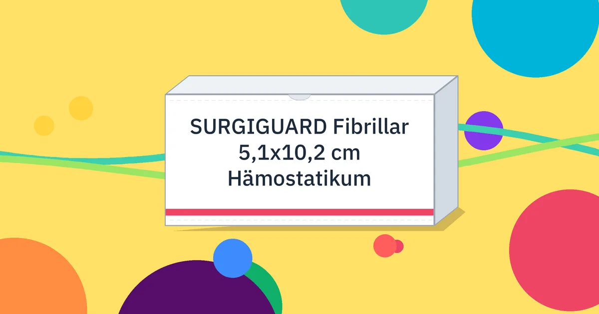 Symbolbild: Packung mit der Aufschrift SURGIGUARD Fibrillar 5,1x10,2 cm Hämostatikum (PZN 19160427) – Verfügbarkeit und Bezug in Apotheken in Frankfurt am Main