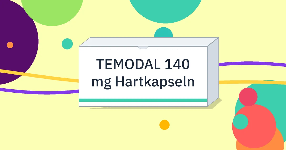Symbolbild: Packung mit der Aufschrift TEMODAL 140 mg Hartkapseln (PZN 19295512) – Verfügbarkeit und Bezug in Apotheken in Frankfurt am Main
