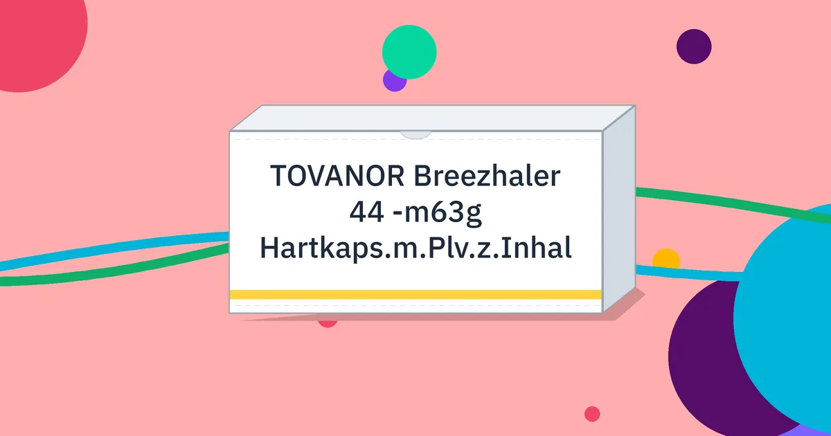 Symbolbild: Packung mit der Aufschrift TOVANOR Breezhaler 44 -m63g Hartkaps.m.Plv.z.Inhal (PZN 11692432) – Verfügbarkeit und Bezug in Apotheken in Frankfurt am Main