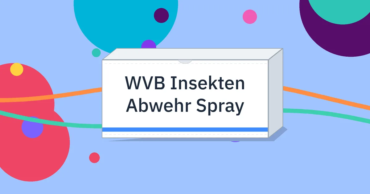 Symbolbild: Packung mit der Aufschrift WVB Insekten Abwehr Spray (PZN 16146071) – Verfügbarkeit und Bezug in Apotheken in Frankfurt am Main