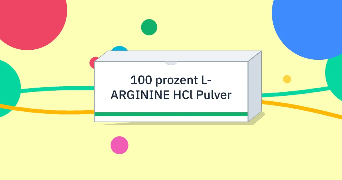 Symbolbild: Packung mit der Aufschrift 100 prozent L-ARGININE HCl Pulver (PZN 12358729) – Verfügbarkeit und Bezug in Apotheken in Frankfurt am Main