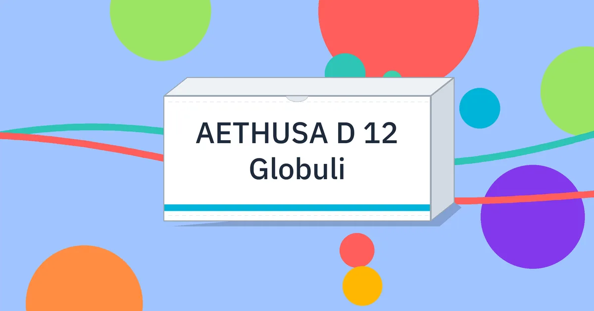 Symbolbild: Packung mit der Aufschrift AETHUSA D 12 Globuli (PZN 04201793) – Verfügbarkeit und Bezug in Apotheken in Frankfurt am Main
