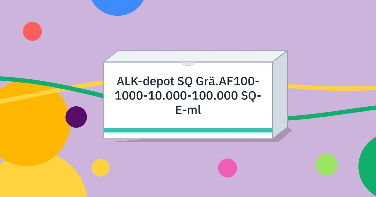Symbolbild: Packung mit der Aufschrift ALK-depot SQ Grä.AF100-1000-10.000-100.000 SQ-E-ml (PZN 18053221) – Verfügbarkeit und Bezug in Apotheken in Frankfurt am Main