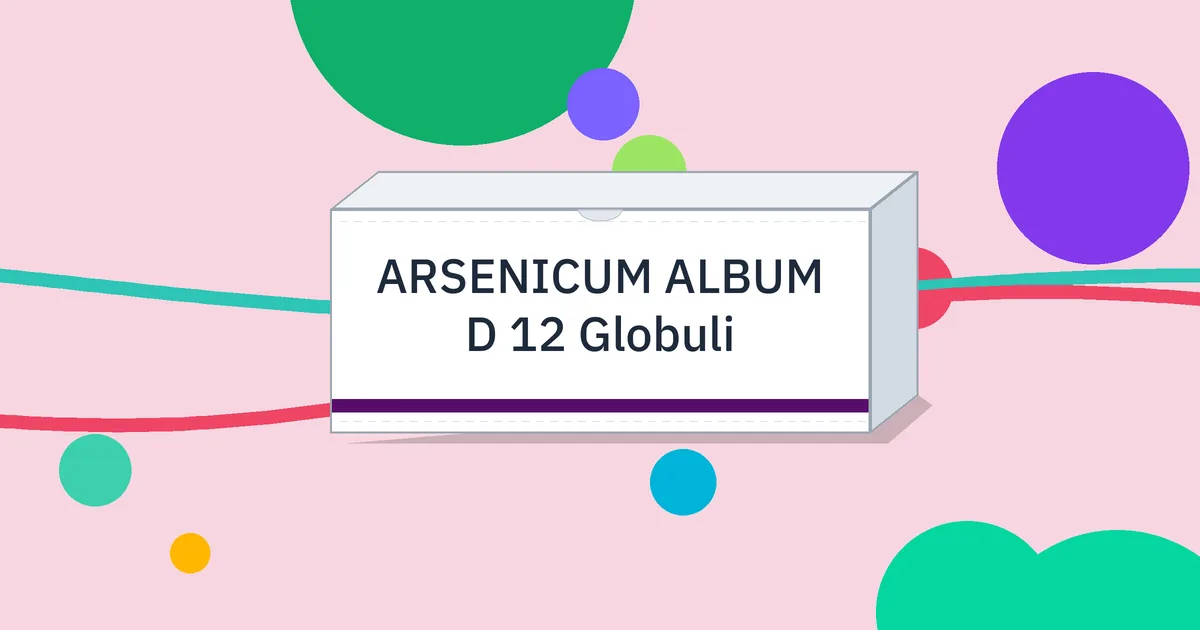 Symbolbild: Packung mit der Aufschrift ARSENICUM ALBUM D 12 Globuli (PZN 01758673) – Verfügbarkeit und Bezug in Apotheken in Frankfurt am Main
