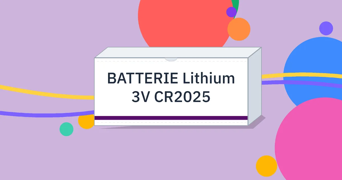 Symbolbild: Packung mit der Aufschrift BATTERIE Lithium 3V CR2025 (PZN 20582116) – Verfügbarkeit und Bezug in Apotheken in Frankfurt am Main