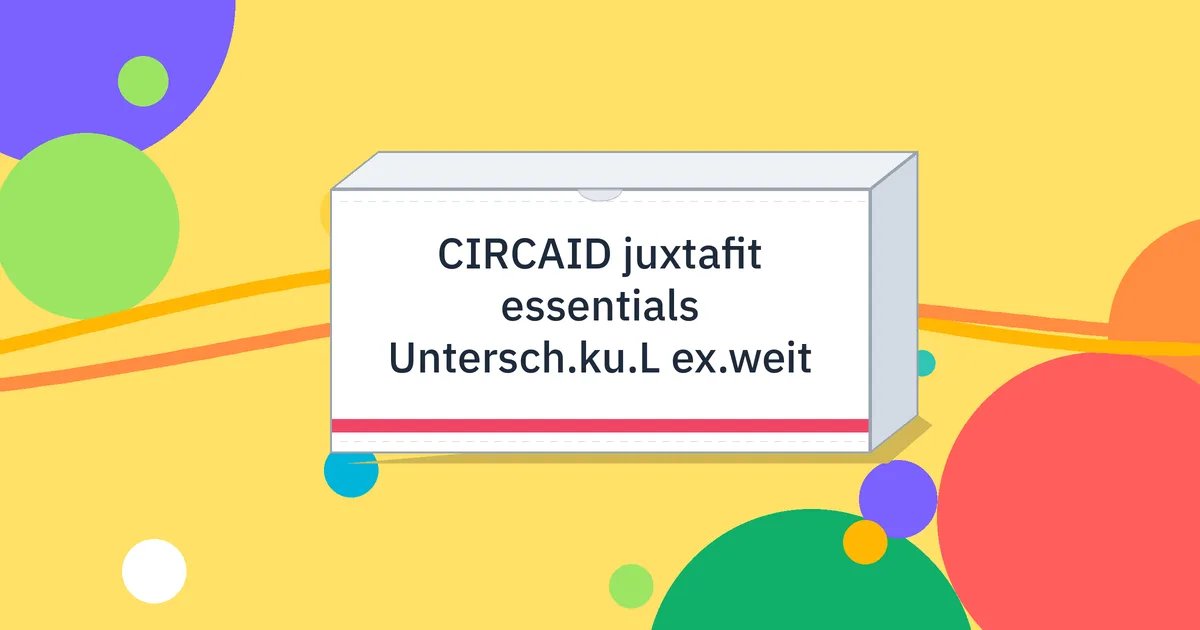 Symbolbild: Packung mit der Aufschrift CIRCAID juxtafit essentials Untersch.ku.L ex.weit (PZN 17939359) – Verfügbarkeit und Bezug in Apotheken in Frankfurt am Main