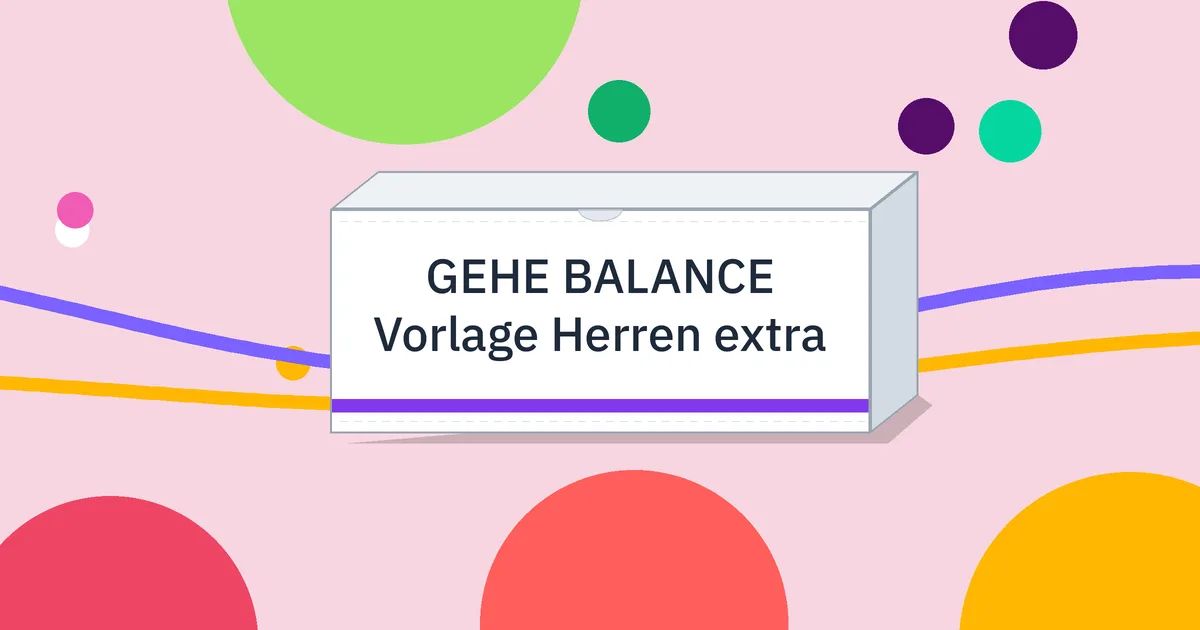 Symbolbild: Packung mit der Aufschrift GEHE BALANCE Vorlage Herren extra (PZN 13343150) – Verfügbarkeit und Bezug in Apotheken in Frankfurt am Main