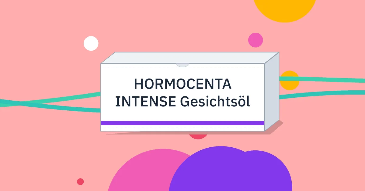 Symbolbild: Packung mit der Aufschrift HORMOCENTA INTENSE Gesichtsöl (PZN 15240589) – Verfügbarkeit und Bezug in Apotheken in Frankfurt am Main