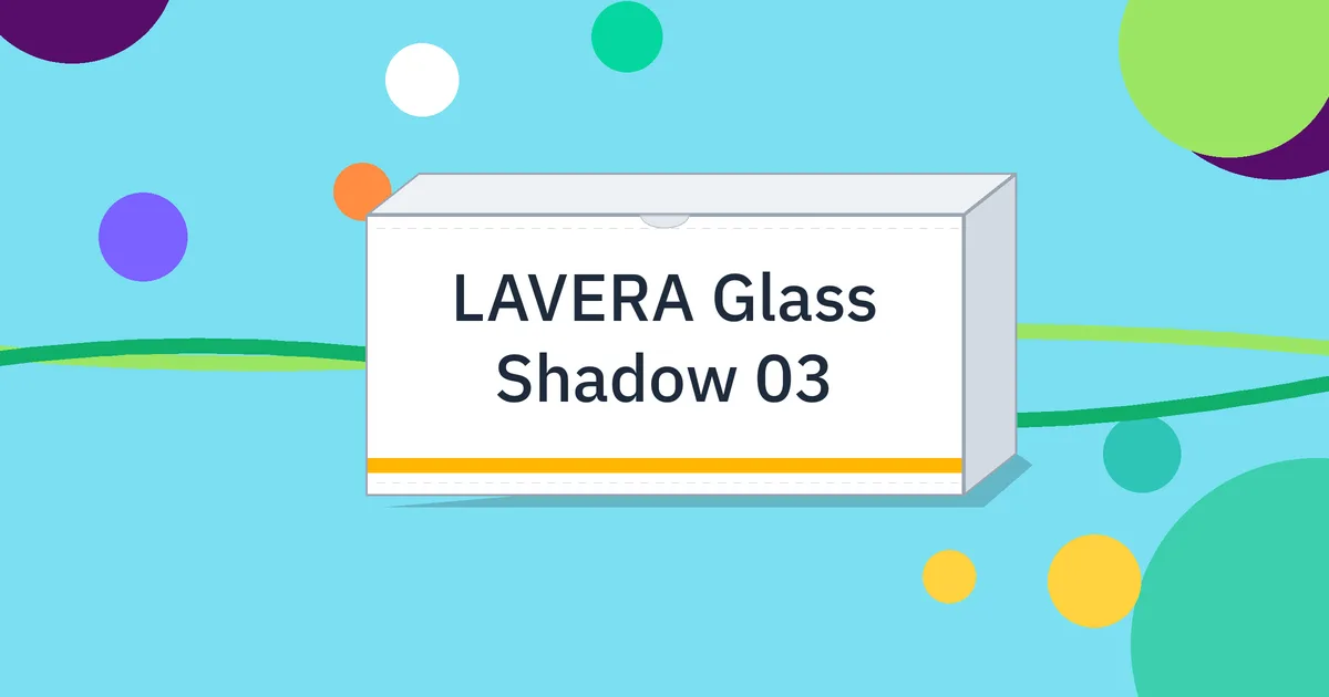 Symbolbild: Packung mit der Aufschrift LAVERA Glass Shadow 03 (PZN 18075820) – Verfügbarkeit und Bezug in Apotheken in Frankfurt am Main