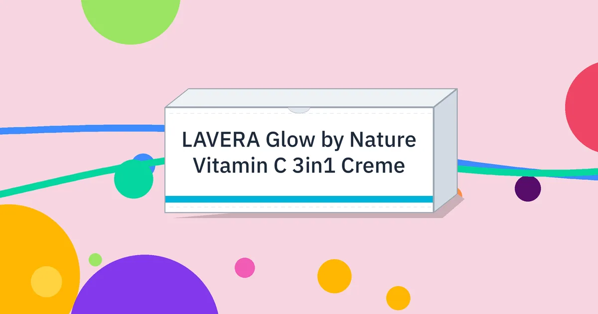Symbolbild: Packung mit der Aufschrift LAVERA Glow by Nature Vitamin C 3in1 Creme (PZN 19802469) – Verfügbarkeit und Bezug in Apotheken in Frankfurt am Main