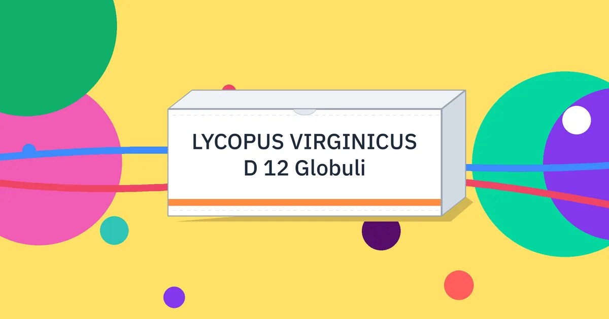 Symbolbild: Packung mit der Aufschrift LYCOPUS VIRGINICUS D 12 Globuli (PZN 07172980) – Verfügbarkeit und Bezug in Apotheken in Frankfurt am Main