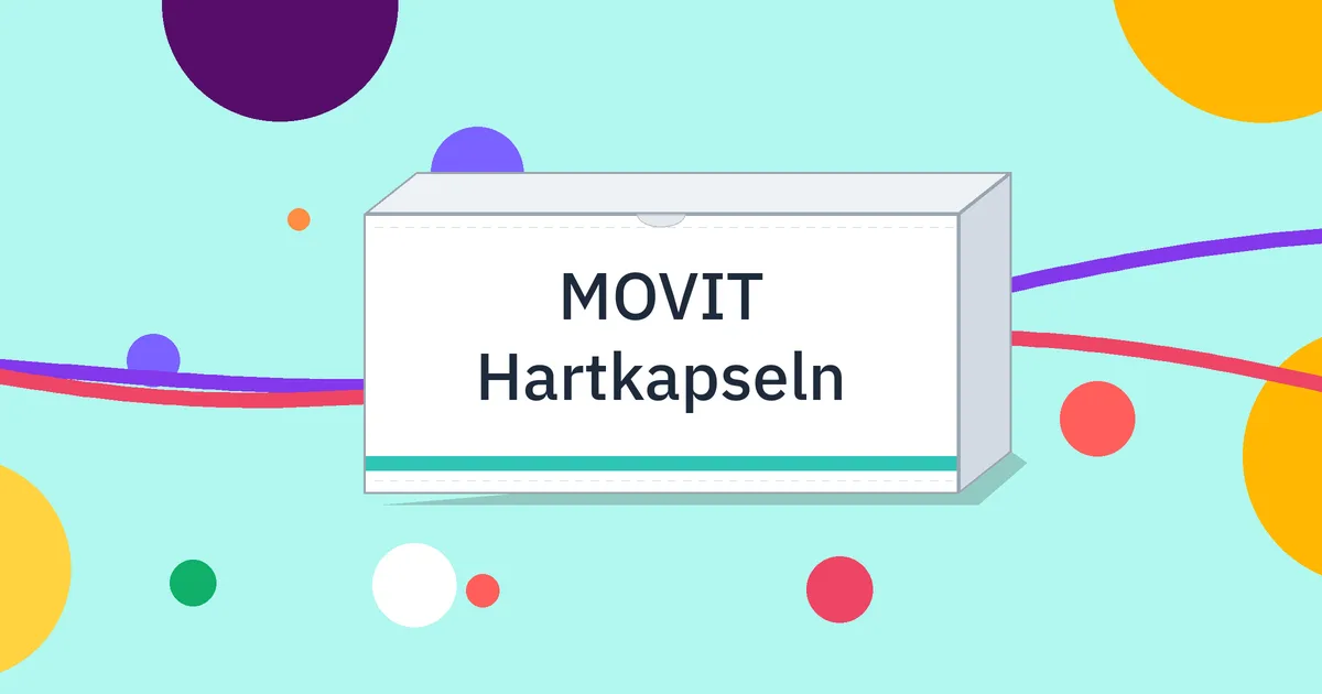 Symbolbild: Packung mit der Aufschrift MOVIT Hartkapseln (PZN 14162373) – Verfügbarkeit und Bezug in Apotheken in Frankfurt am Main