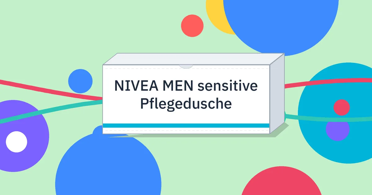 Symbolbild: Packung mit der Aufschrift NIVEA MEN sensitive Pflegedusche (PZN 19500538) – Verfügbarkeit und Bezug in Apotheken in Frankfurt am Main