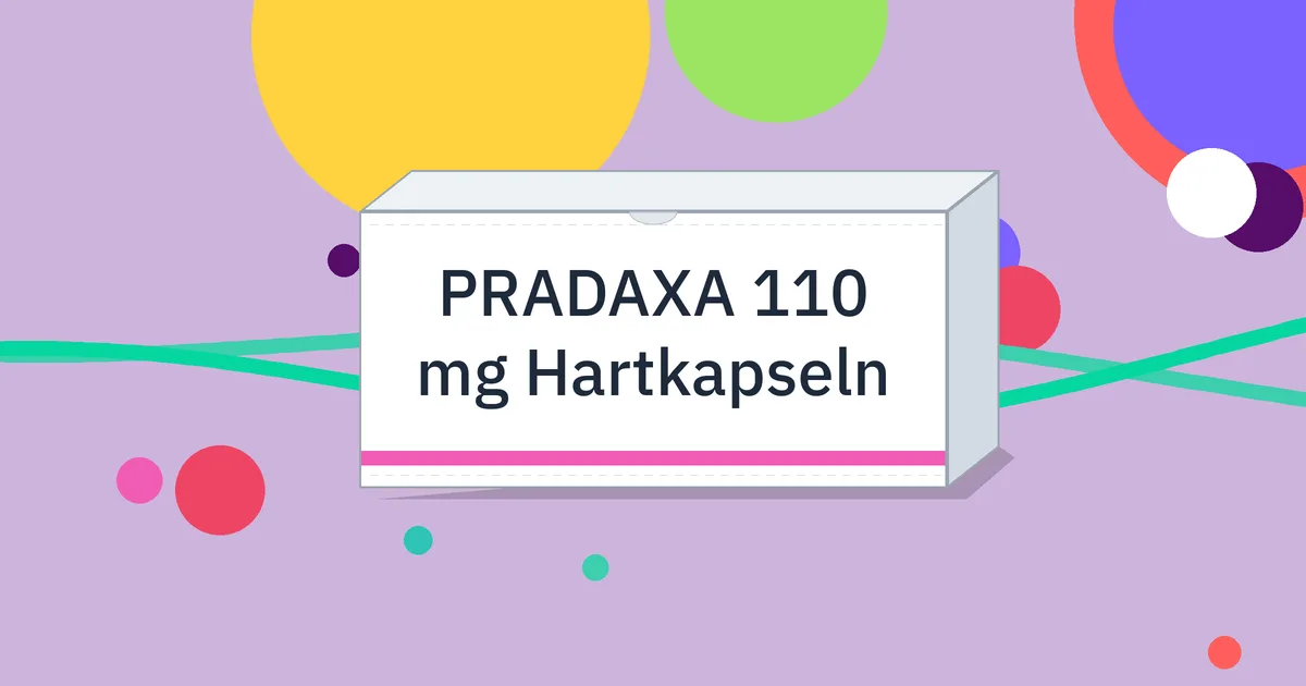 Symbolbild: Packung mit der Aufschrift PRADAXA 110 mg Hartkapseln (PZN 18163607) – Verfügbarkeit und Bezug in Apotheken in Frankfurt am Main