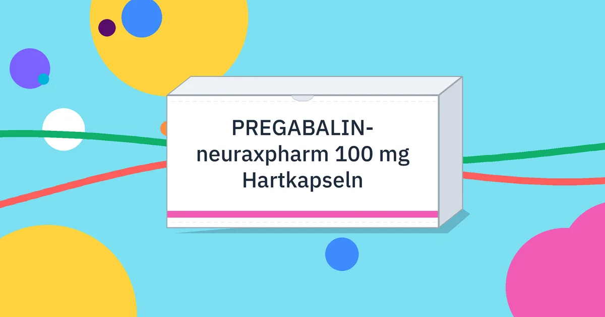 Symbolbild: Packung mit der Aufschrift PREGABALIN-neuraxpharm 100 mg Hartkapseln (PZN 11606355) – Verfügbarkeit und Bezug in Apotheken in Frankfurt am Main