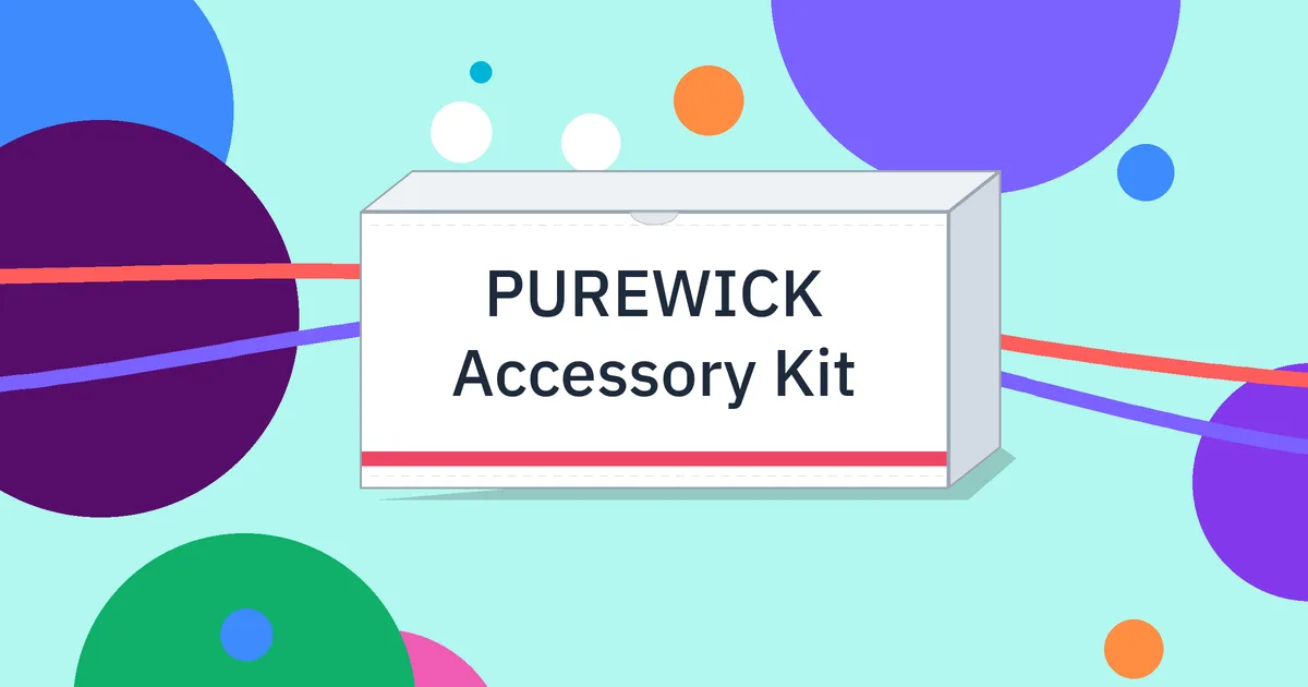 Symbolbild: Packung mit der Aufschrift PUREWICK Accessory Kit (PZN 20594823) – Verfügbarkeit und Bezug in Apotheken in Frankfurt am Main