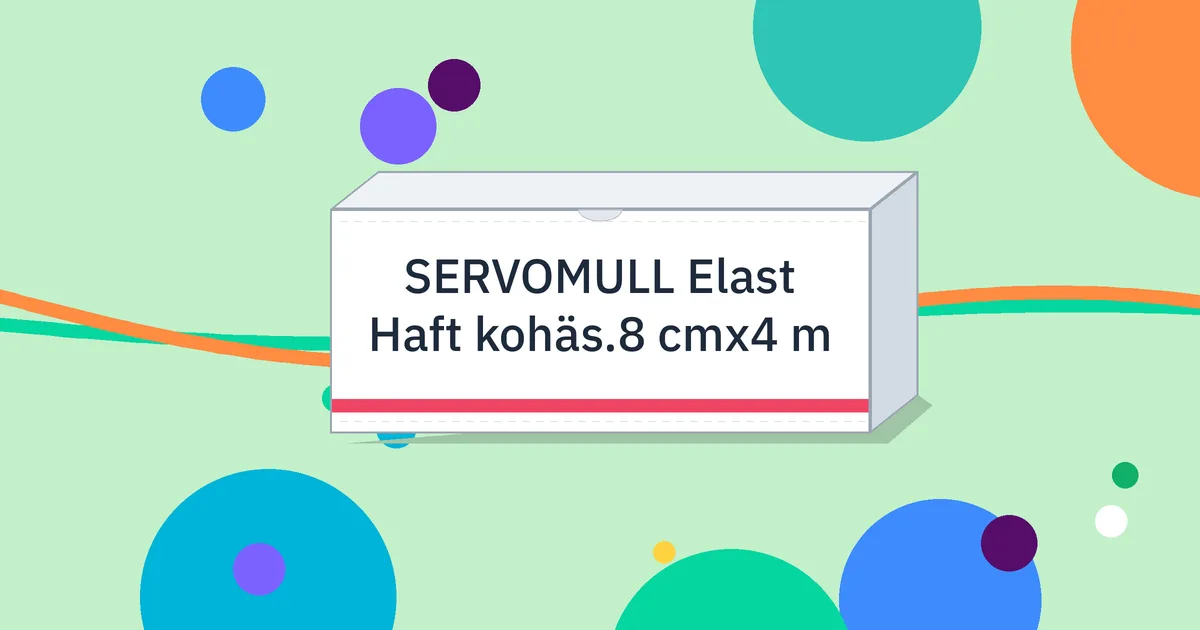 Symbolbild: Packung mit der Aufschrift SERVOMULL Elast Haft kohäs.8 cmx4 m (PZN 03413300) – Verfügbarkeit und Bezug in Apotheken in Frankfurt am Main