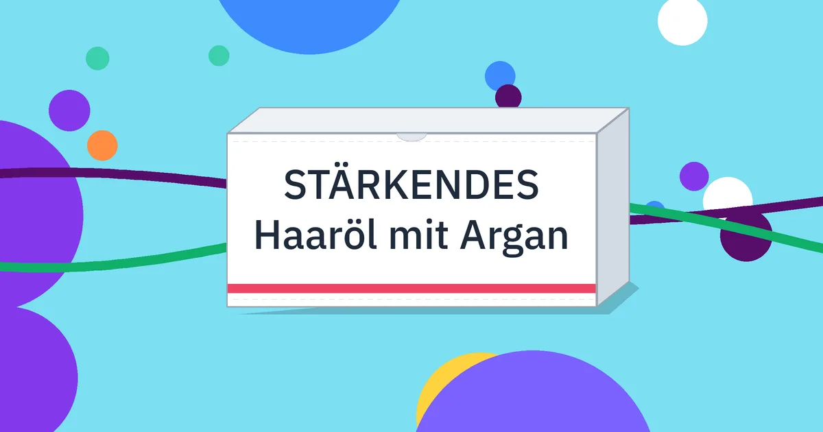 Symbolbild: Packung mit der Aufschrift STÄRKENDES Haaröl mit Argan (PZN 18249639) – Verfügbarkeit und Bezug in Apotheken in Frankfurt am Main