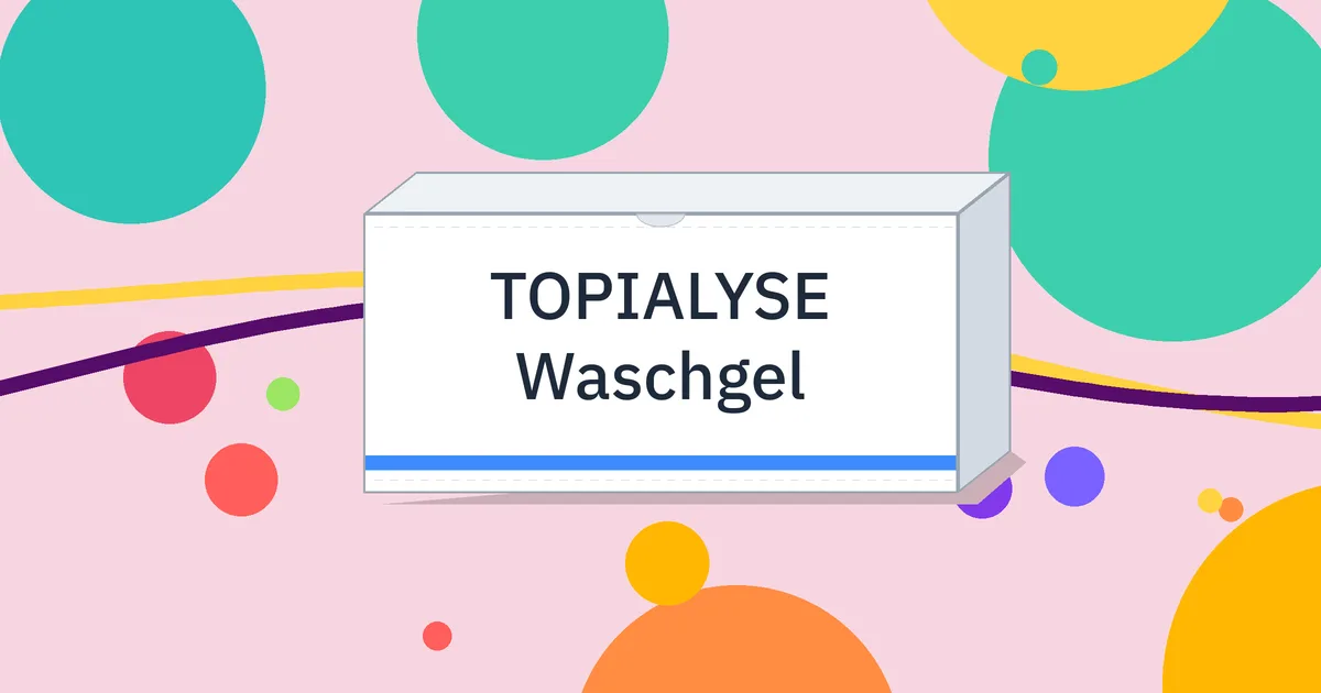Symbolbild: Packung mit der Aufschrift TOPIALYSE Waschgel (PZN 20788504) – Verfügbarkeit und Bezug in Apotheken in Frankfurt am Main