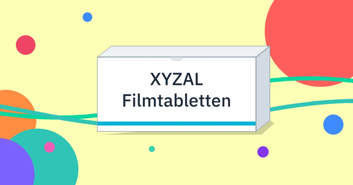 Symbolbild: Packung mit der Aufschrift XYZAL Filmtabletten (PZN 04102915) – Verfügbarkeit und Bezug in Apotheken in Frankfurt am Main