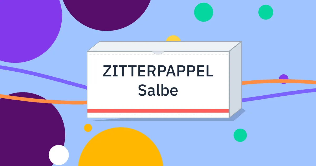 Symbolbild: Packung mit der Aufschrift ZITTERPAPPEL Salbe (PZN 20298846) – Verfügbarkeit und Bezug in Apotheken in Frankfurt am Main