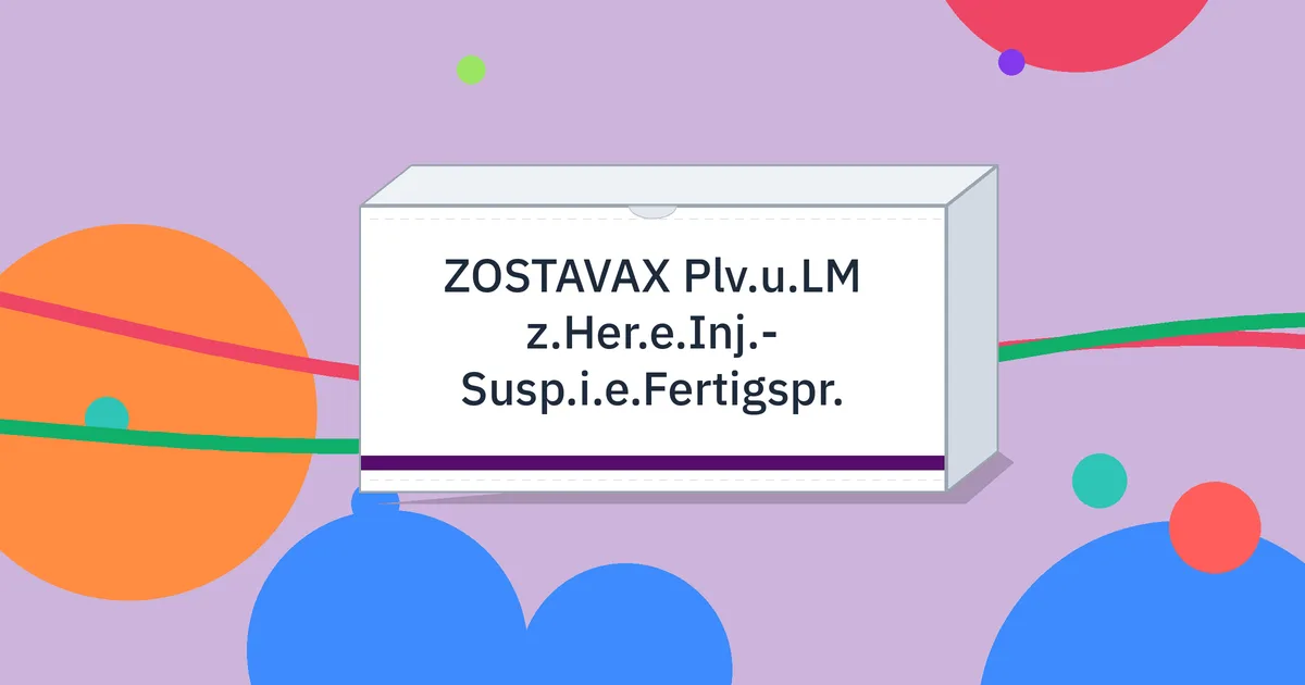 Symbolbild: Packung mit der Aufschrift ZOSTAVAX Plv.u.LM z.Her.e.Inj.-Susp.i.e.Fertigspr. (PZN 16623068) – Verfügbarkeit und Bezug in Apotheken in Frankfurt am Main