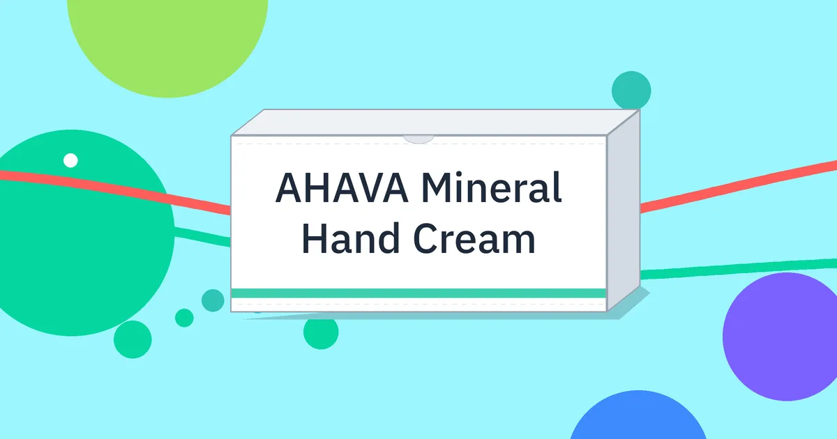 Symbolbild: Packung mit der Aufschrift AHAVA Mineral Hand Cream (PZN 09527499) – Verfügbarkeit und Bezug in Apotheken in Frankfurt am Main