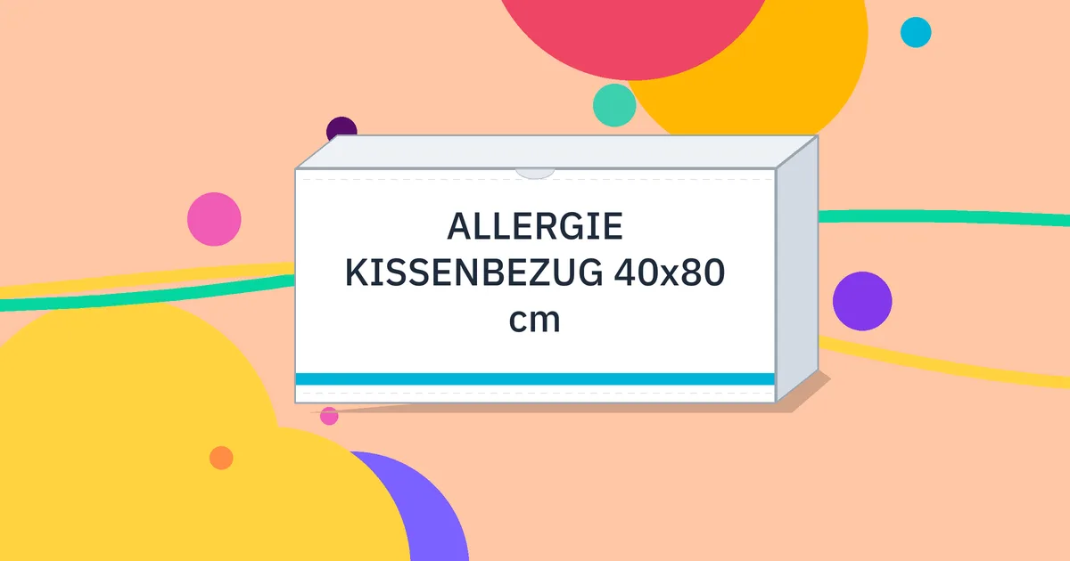 Symbolbild: Packung mit der Aufschrift ALLERGIE KISSENBEZUG 40x80 cm (PZN 00040175) – Verfügbarkeit und Bezug in Apotheken in Frankfurt am Main