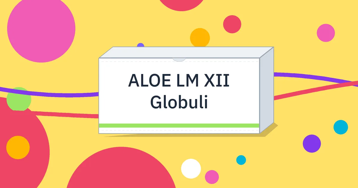 Symbolbild: Packung mit der Aufschrift ALOE LM XII Globuli (PZN 02821913) – Verfügbarkeit und Bezug in Apotheken in Frankfurt am Main