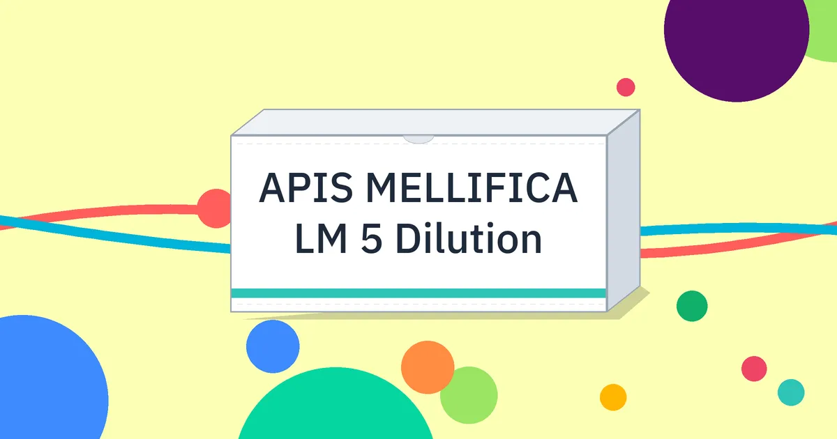 Symbolbild: Packung mit der Aufschrift APIS MELLIFICA LM 5 Dilution (PZN 12765015) – Verfügbarkeit und Bezug in Apotheken in Frankfurt am Main