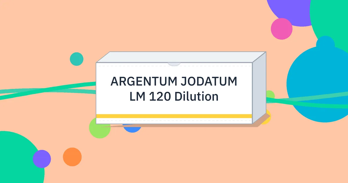 Symbolbild: Packung mit der Aufschrift ARGENTUM JODATUM LM 120 Dilution (PZN 12767681) – Verfügbarkeit und Bezug in Apotheken in Frankfurt am Main