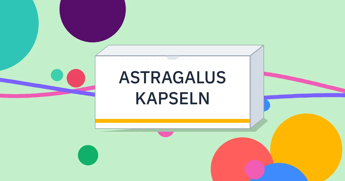 Symbolbild: Packung mit der Aufschrift ASTRAGALUS KAPSELN (PZN 13865457) – Verfügbarkeit und Bezug in Apotheken in Frankfurt am Main