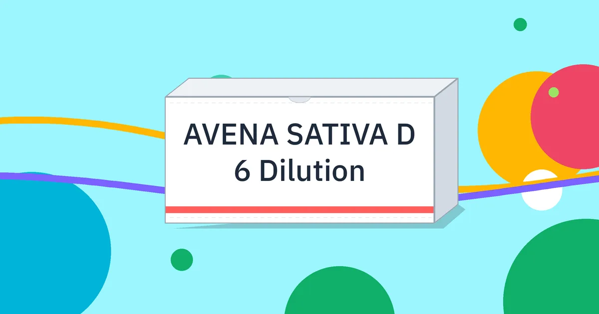Symbolbild: Packung mit der Aufschrift AVENA SATIVA D 6 Dilution (PZN 02608071) – Verfügbarkeit und Bezug in Apotheken in Frankfurt am Main