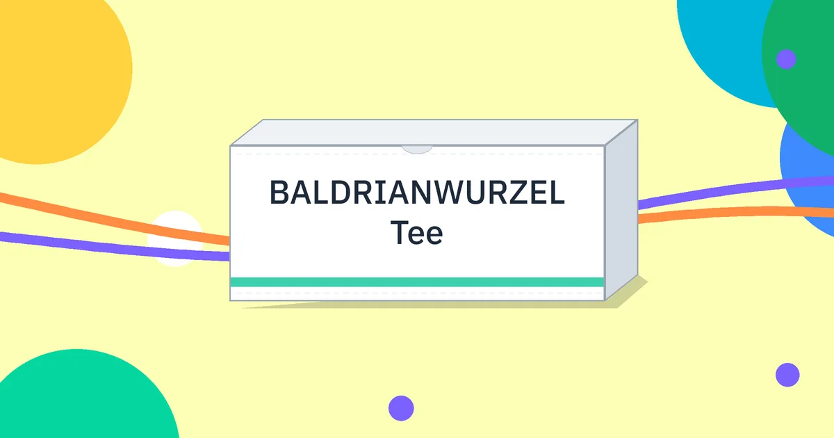 Symbolbild: Packung mit der Aufschrift BALDRIANWURZEL Tee (PZN 03633013) – Verfügbarkeit und Bezug in Apotheken in Frankfurt am Main