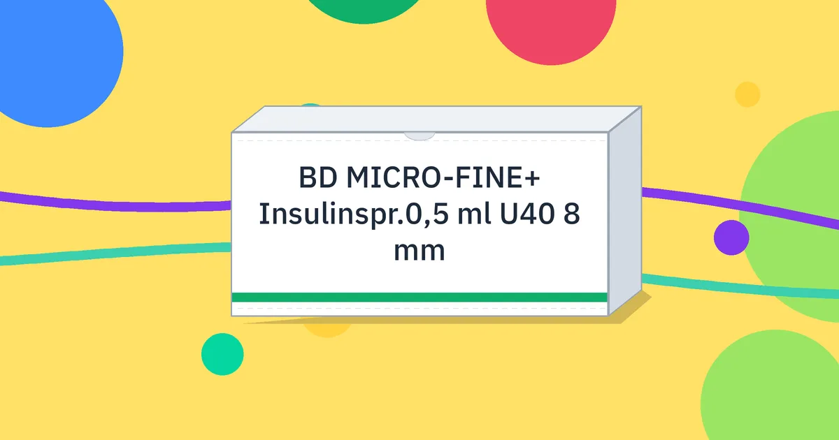 Symbolbild: Packung mit der Aufschrift BD MICRO-FINE+ Insulinspr.0,5 ml U40 8 mm (PZN 18000319) – Verfügbarkeit und Bezug in Apotheken in Frankfurt am Main