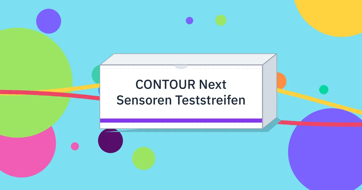 Symbolbild: Packung mit der Aufschrift CONTOUR Next Sensoren Teststreifen (PZN 11293235) – Verfügbarkeit und Bezug in Apotheken in Frankfurt am Main