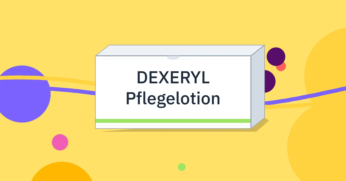 Symbolbild: Packung mit der Aufschrift DEXERYL Pflegelotion (PZN 19166453) – Verfügbarkeit und Bezug in Apotheken in Frankfurt am Main
