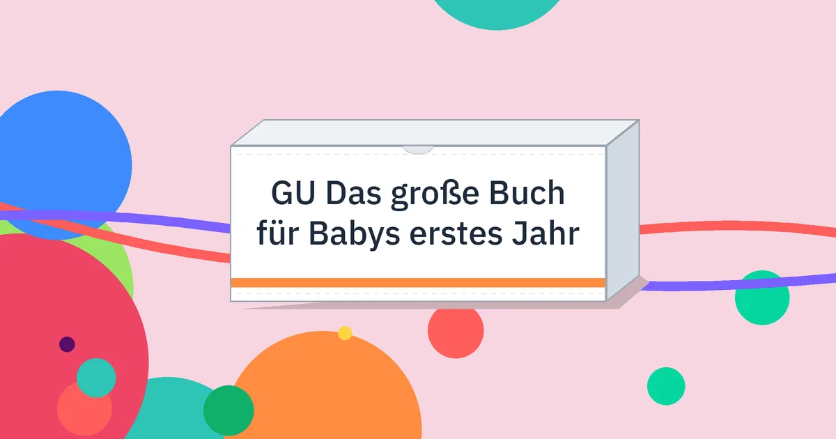 Symbolbild: Packung mit der Aufschrift GU Das große Buch für Babys erstes Jahr (PZN 18909478) – Verfügbarkeit und Bezug in Apotheken in Frankfurt am Main