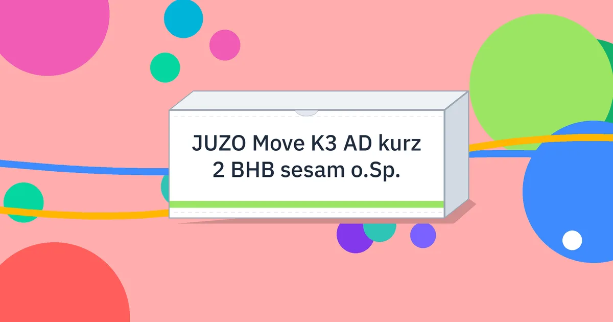 Symbolbild: Packung mit der Aufschrift JUZO Move K3 AD kurz 2 BHB sesam o.Sp. (PZN 18569077) – Verfügbarkeit und Bezug in Apotheken in Frankfurt am Main