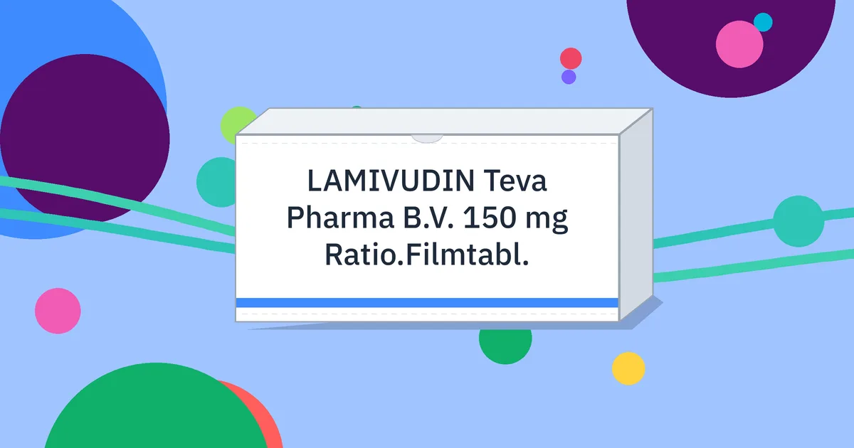 Symbolbild: Packung mit der Aufschrift LAMIVUDIN Teva Pharma B.V. 150 mg Ratio.Filmtabl. (PZN 04703951) – Verfügbarkeit und Bezug in Apotheken in Frankfurt am Main