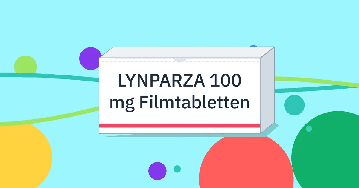 Symbolbild: Packung mit der Aufschrift LYNPARZA 100 mg Filmtabletten (PZN 13704300) – Verfügbarkeit und Bezug in Apotheken in Frankfurt am Main