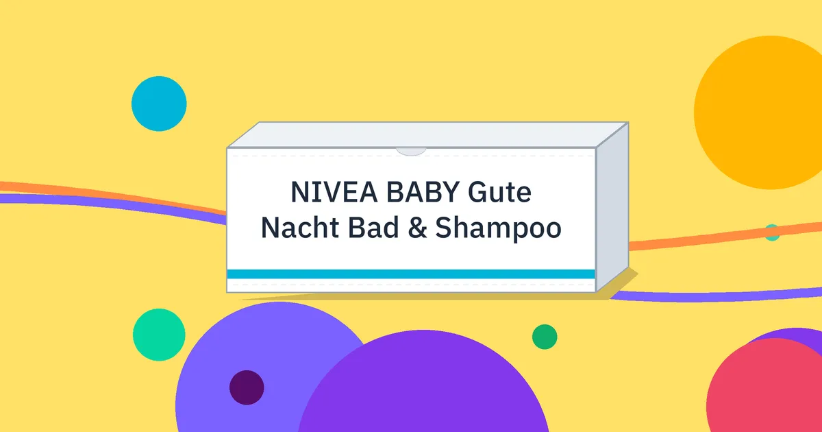 Symbolbild: Packung mit der Aufschrift NIVEA BABY Gute Nacht Bad & Shampoo (PZN 19494884) – Verfügbarkeit und Bezug in Apotheken in Frankfurt am Main