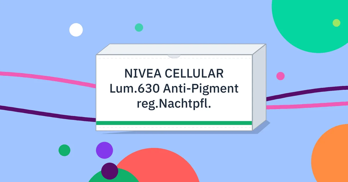 Symbolbild: Packung mit der Aufschrift NIVEA CELLULAR Lum.630 Anti-Pigment reg.Nachtpfl. (PZN 17624957) – Verfügbarkeit und Bezug in Apotheken in Frankfurt am Main