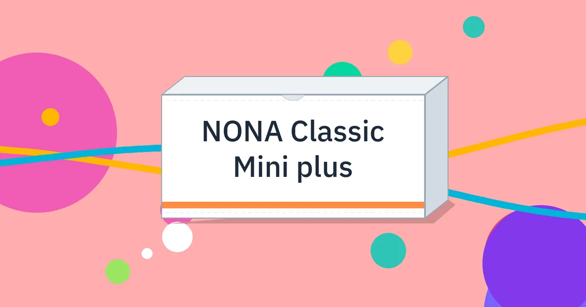 Symbolbild: Packung mit der Aufschrift NONA Classic Mini plus (PZN 12538070) – Verfügbarkeit und Bezug in Apotheken in Frankfurt am Main