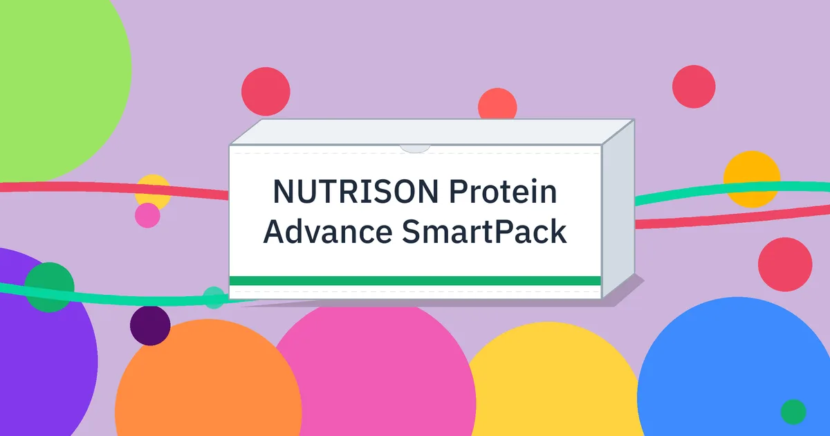Symbolbild: Packung mit der Aufschrift NUTRISON Protein Advance SmartPack (PZN 20335518) – Verfügbarkeit und Bezug in Apotheken in Frankfurt am Main