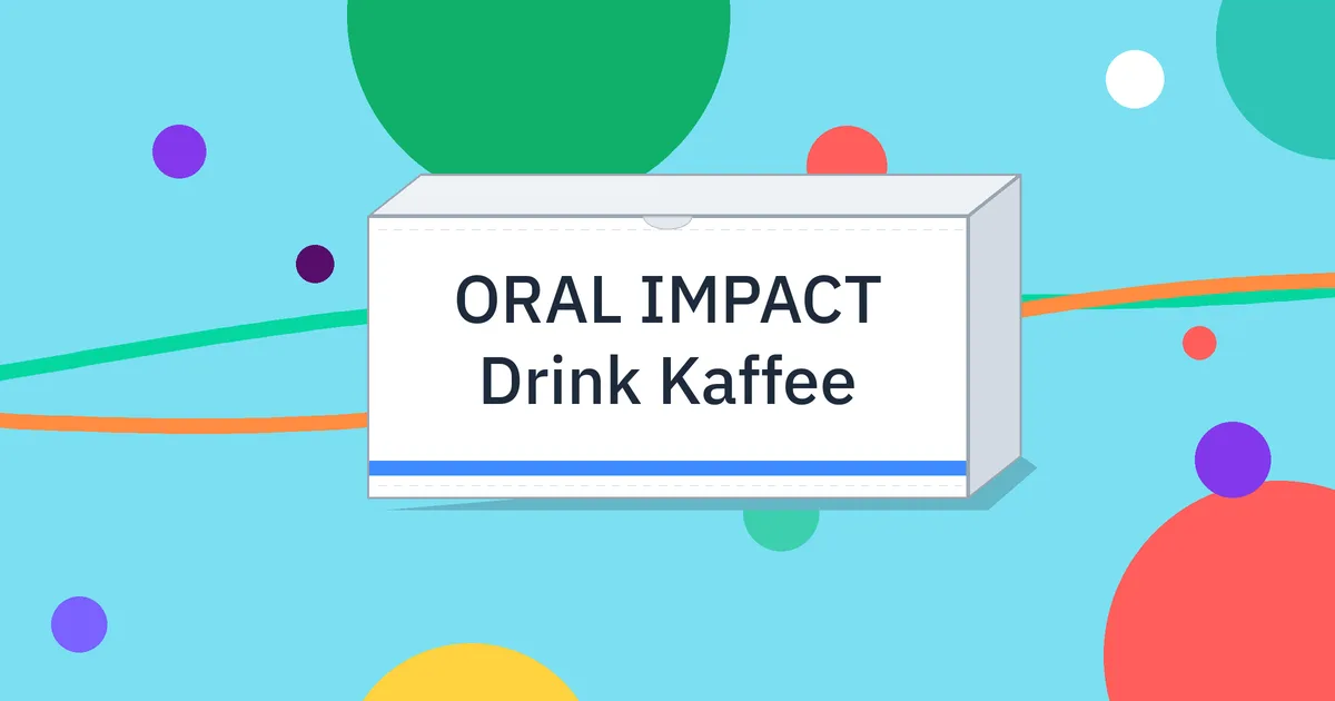 Symbolbild: Packung mit der Aufschrift ORAL IMPACT Drink Kaffee (PZN 10202845) – Verfügbarkeit und Bezug in Apotheken in Frankfurt am Main