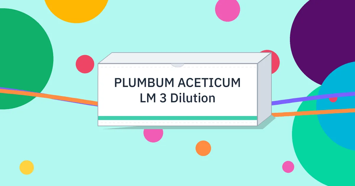 Symbolbild: Packung mit der Aufschrift PLUMBUM ACETICUM LM 3 Dilution (PZN 13038688) – Verfügbarkeit und Bezug in Apotheken in Frankfurt am Main